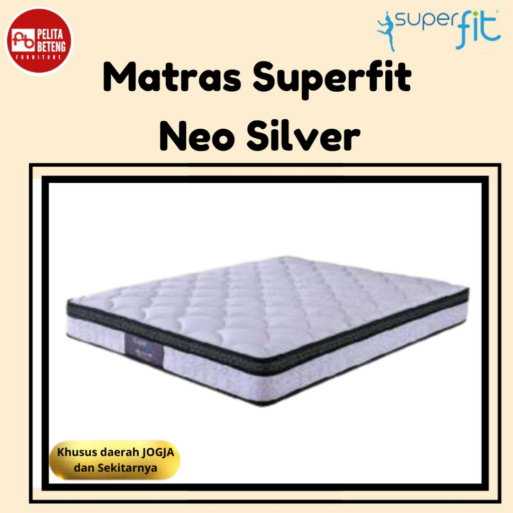 Jual Superfit Kasur Springbed Neo Silver | Shopee Indonesia