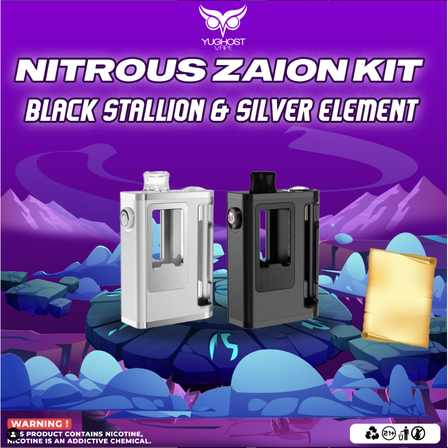 Jual NITROUS ZAION BORO AIO 80W KIT WITH OUT RBA | Shopee Indonesia