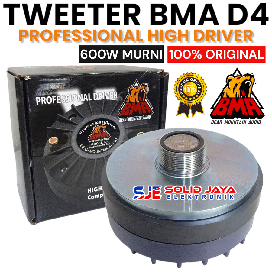 Jual DRIVER TWEETER BMA D4 600W PROFESIONAL TWITER TWITTER PROFESSIONAL ...
