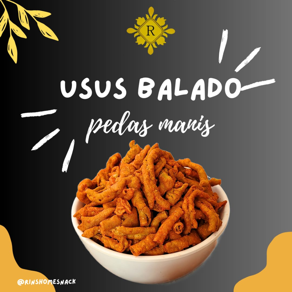 Jual Kripik usus balado 500GR | Shopee Indonesia