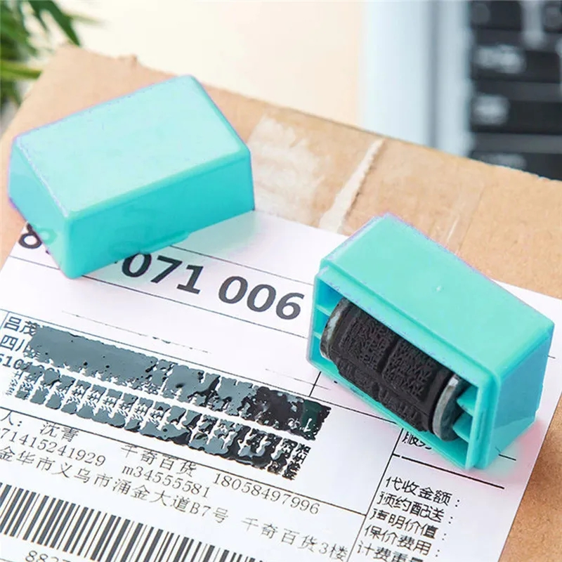 Jual Stamp Roller Stamp Penghapus Kode Barcode Stempel Penghapus Alamat ...