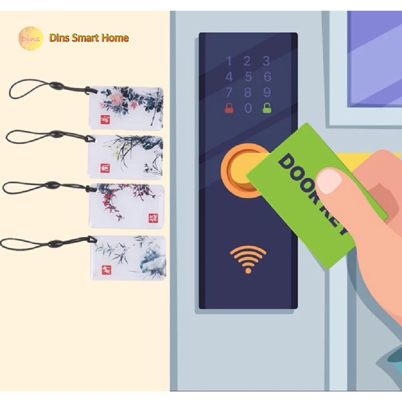Jual Kartu RFID 135KHZ untuk Smart Door Lock | Shopee Indonesia