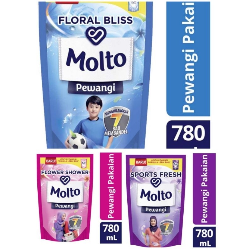 Jual (Jatim) Molto Pewangi Pakaian 780ml (pilih varian) | Shopee Indonesia