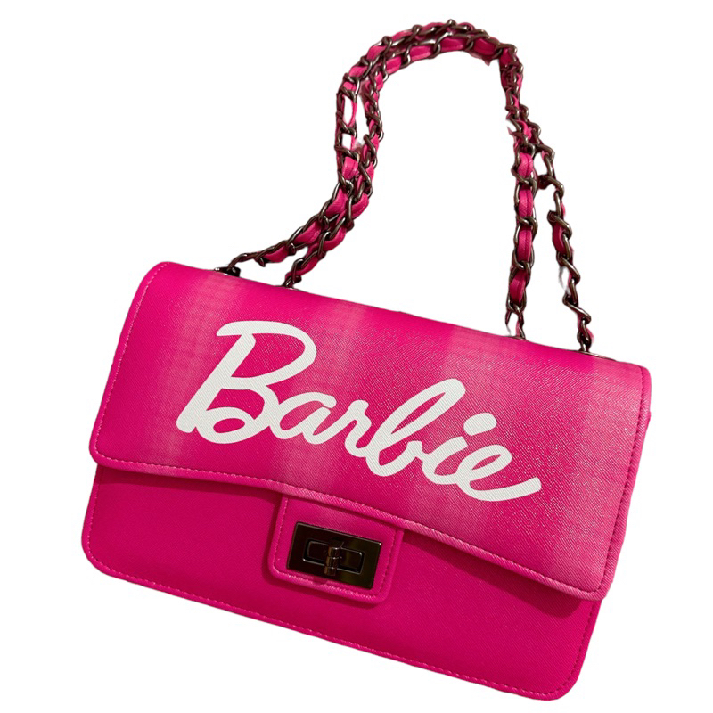 Jual Tas Wanita Selempang Slingbag Shoulderbag BARBIE PINK UKURAN TAS ...