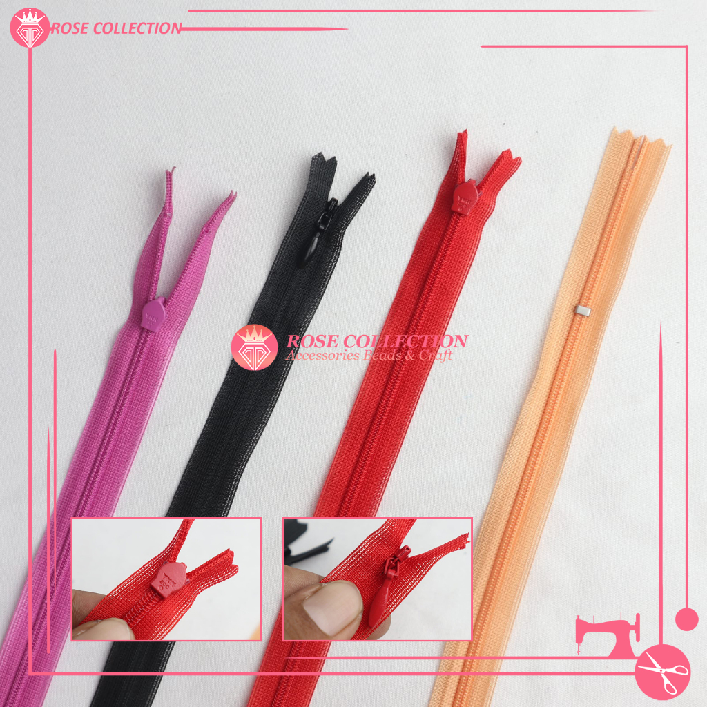 Jual Resleting Jepang YKK 50 cm/ Sleting Jepang YKK Zipper 20 inch Asli YKK | Shopee Indonesia