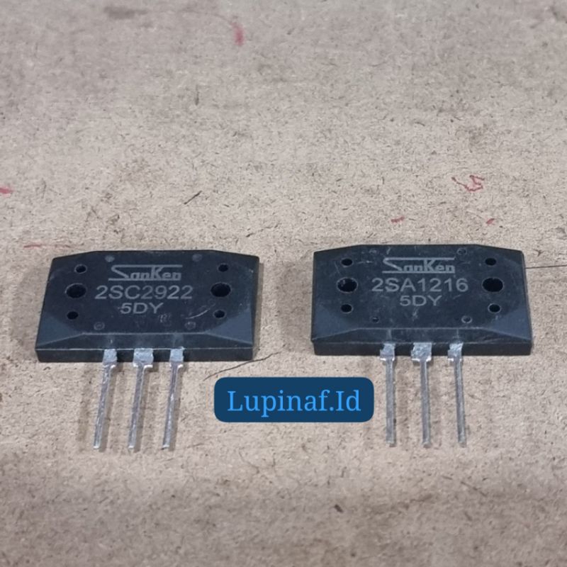 Jual TRANSISTOR SANKEN 5DY 1216 2922 A1216 C2922 2SA1216 2SC2922 1 SET | Shopee Indonesia