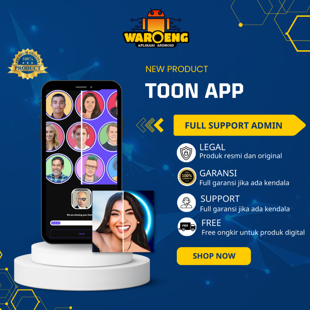 Jual ToonApp AI Cartoon Premium No Trial Full Version Lifetime ...
