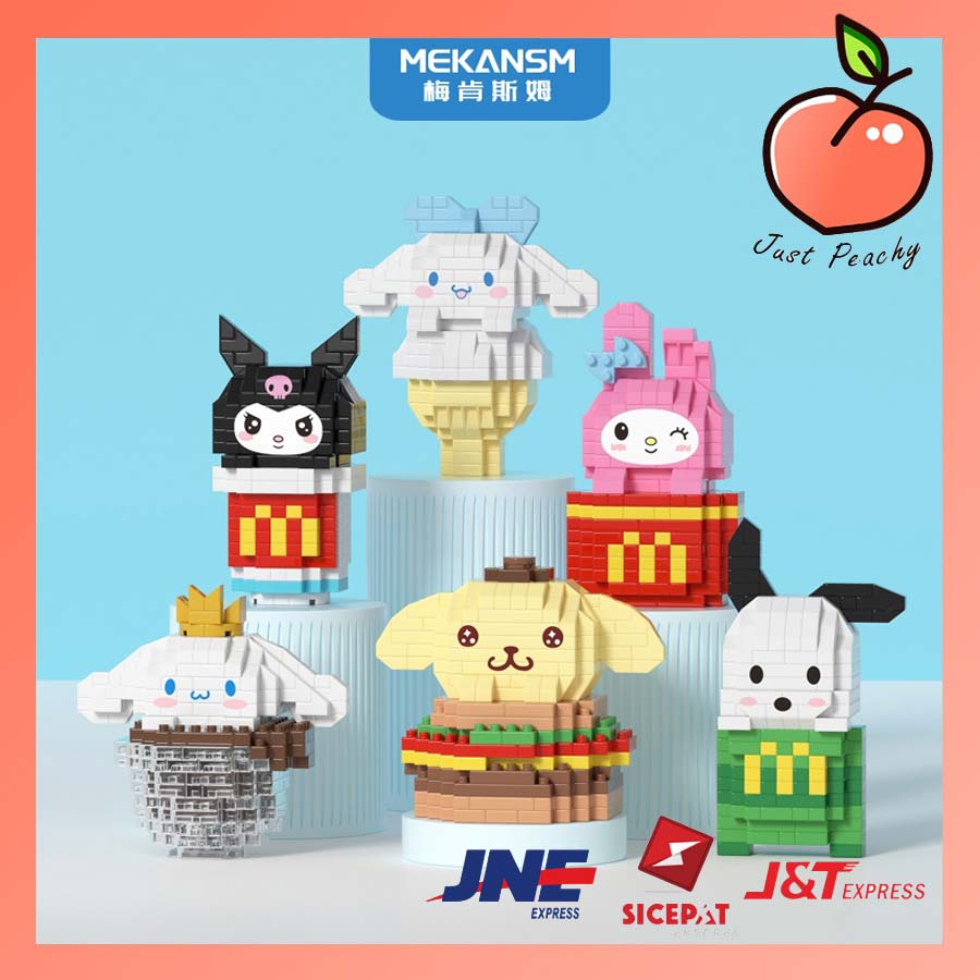 Jual Nano Block Mainan Balok Susun Anak Karakter Sanrio Special MCD ...