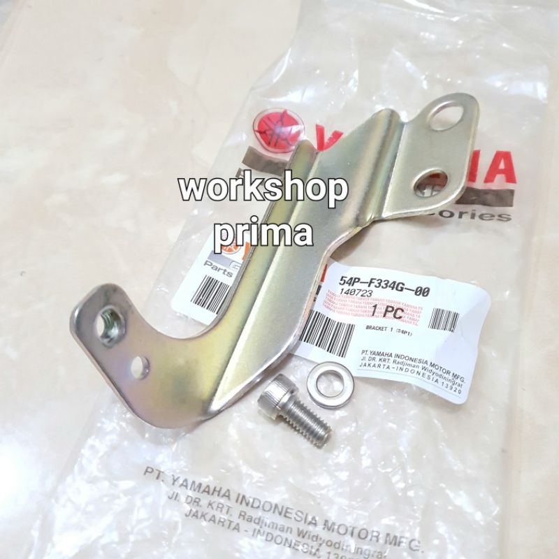 Jual besi breket 54p brecket pegangan dudukan kabel tali selang rem ...