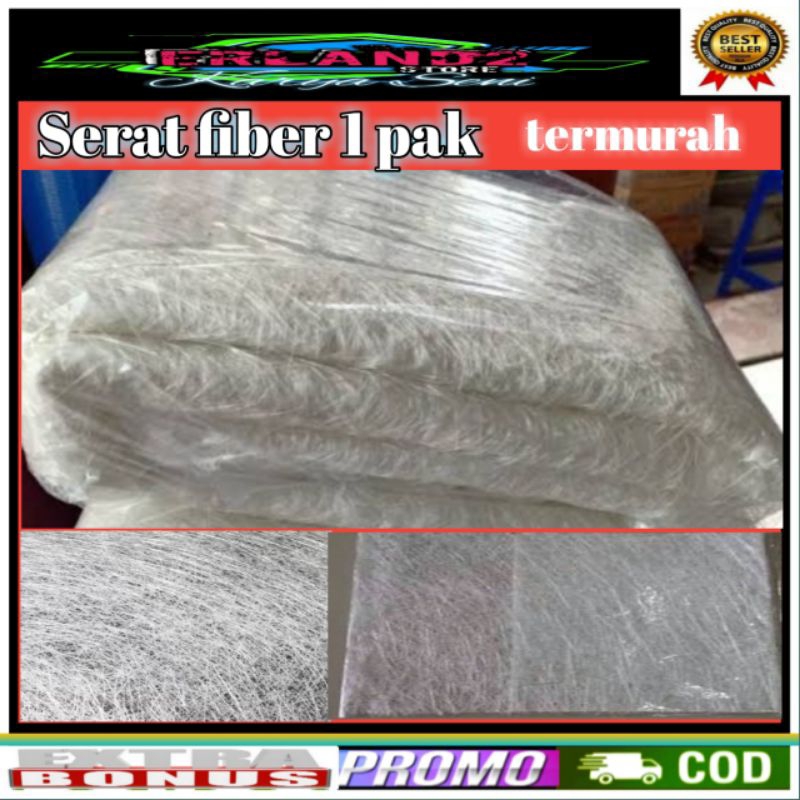 Jual serat fiber untuk pelapis dan prakarya custom | Shopee Indonesia