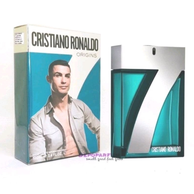 Jual Cristiano Ronaldo CR7 Origins Man EDT 100ml | Shopee Indonesia