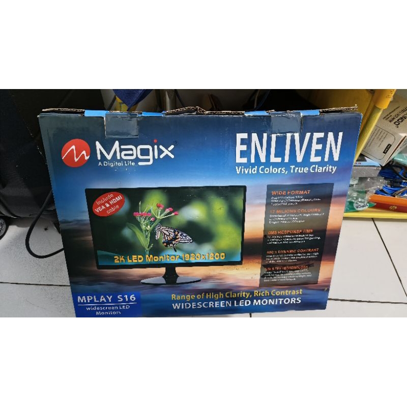 Jual Monitor Magix 16 inch | Shopee Indonesia