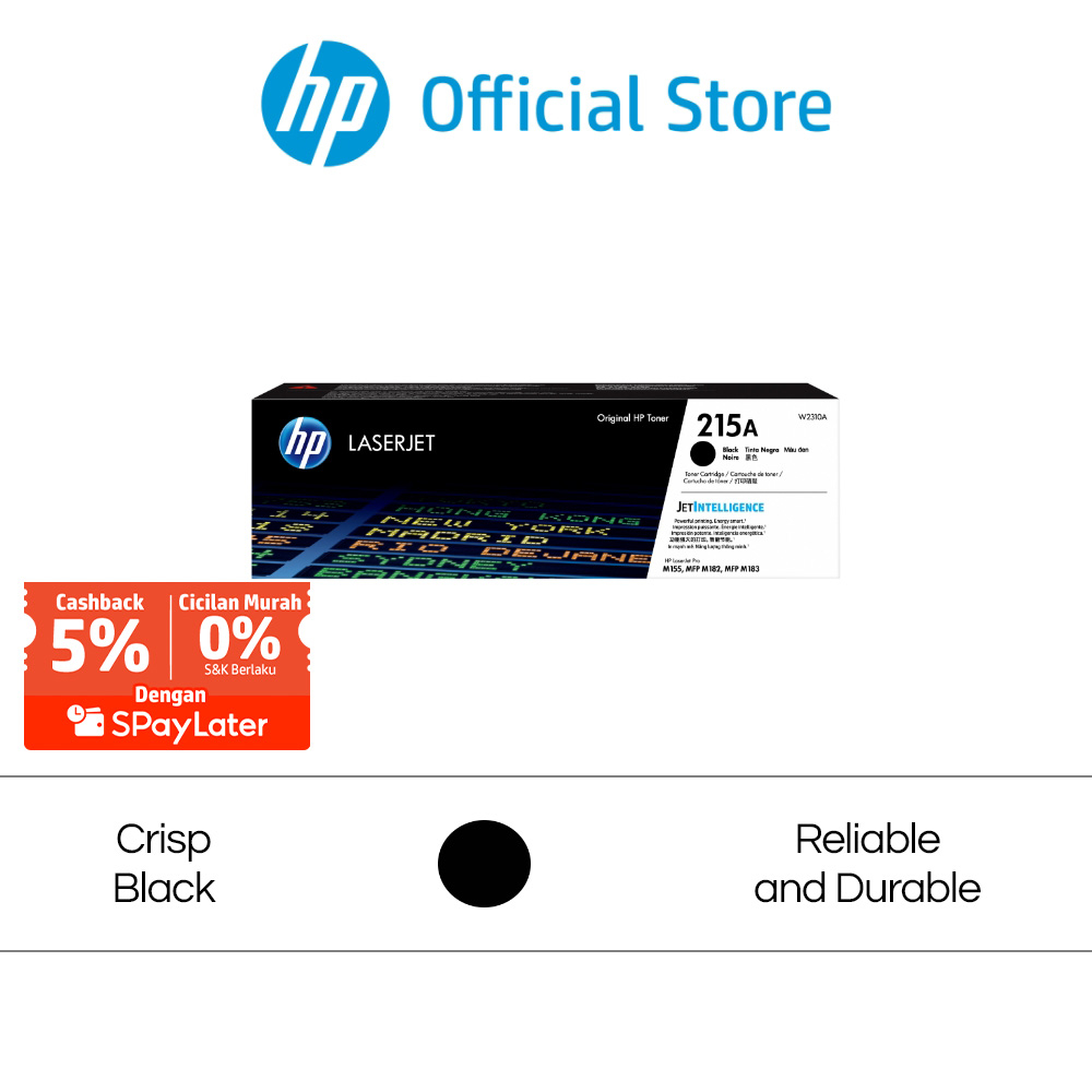 Jual Tinta HP 215A Black Original LaserJet Toner Cartridge Hitam ...