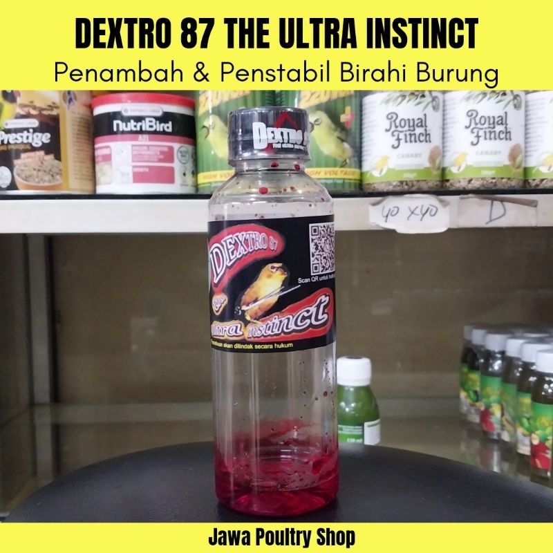 Jual DEXTRO 87 ORIGINAL THE ULTRA INSTINCT - Penambah Birahi Burung ...