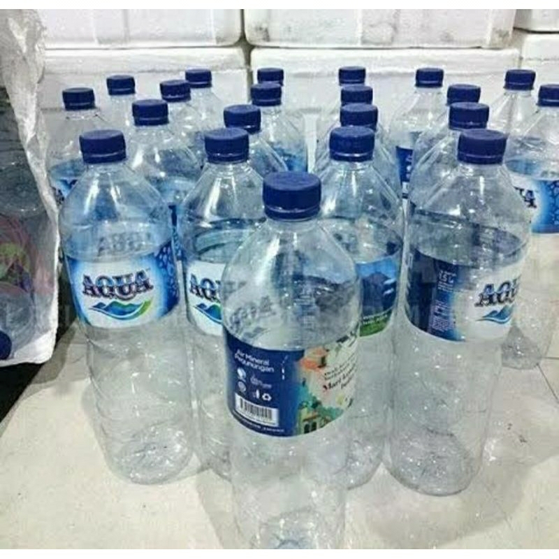 Jual Botol Aqua Bekas 1500ml | Shopee Indonesia