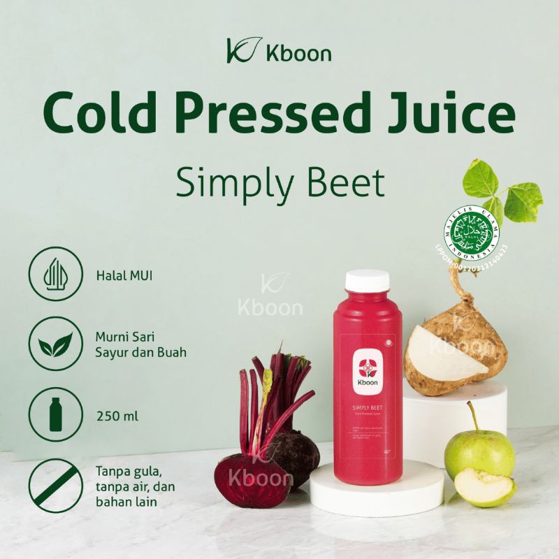 Jual Cold Pressed Juice Simply Beet 250ml | Shopee Indonesia