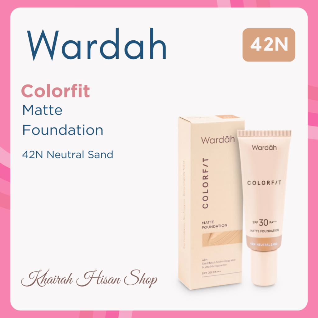 Jual Wardah Colorfit Matte Foundation | Shopee Indonesia