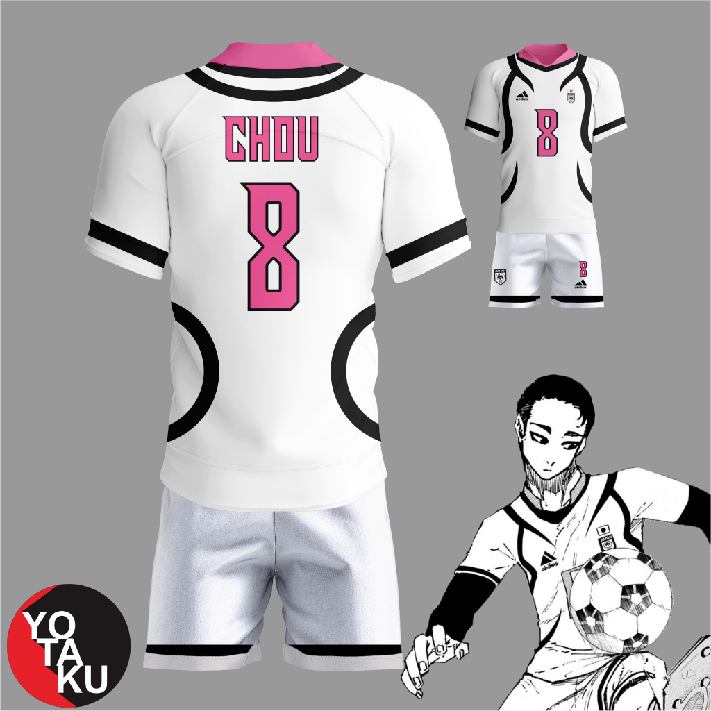 Jual Jersey Anime Cosplay Blue Lock U20 Kento Cho Full Set YOTACOS ...