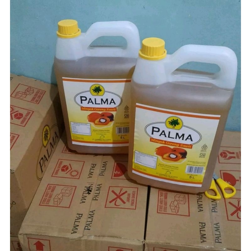 Jual Minyak Goreng Kemasan PALMA 5 Liter Murah | Shopee Indonesia
