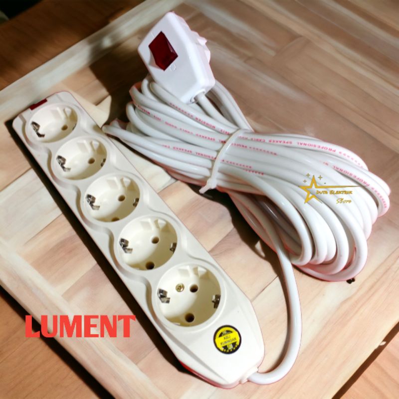 Jual Stop Kontak Set ON / OFF 2 / 3 / 4 / 5 Lubang + Panjang Kabel 1/2/3/4/5/6/7/8/9/10 Meter ...