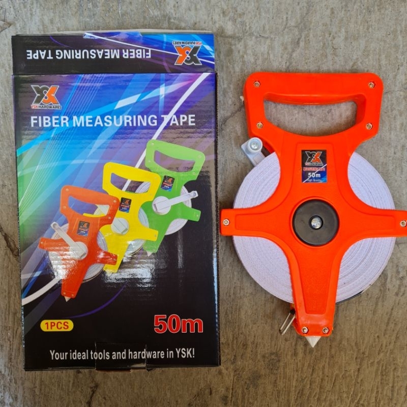 Jual Meteran Fiber 30 Meter / Meteran Tancap Tanah 30 M Meter Roll | Shopee Indonesia