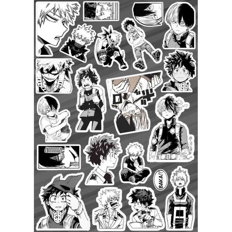 Jual stiker pack boku no hero | Shopee Indonesia