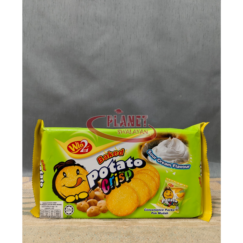 Jual WIN WIN POTATO CRISP SOUR CREAM FLAVOUR | Shopee Indonesia