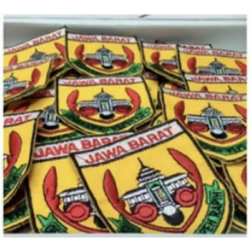 Jual Atribut seragam sekolah bordir komputer logo TK SD SMA SMP PRAMUKA ...
