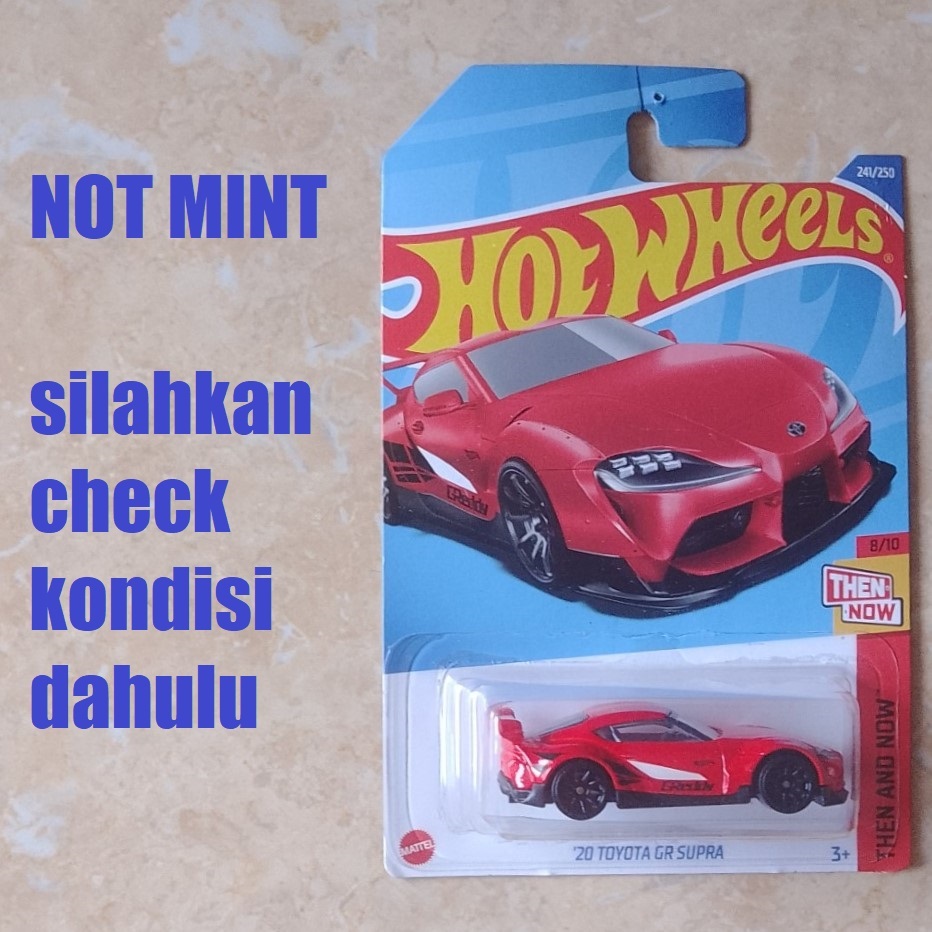 Jual Hot Wheels '20 Toyota GR Supra Merah Greddy (2022) | Shopee Indonesia
