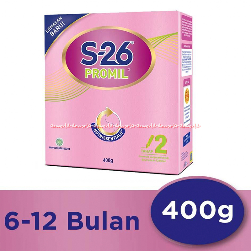 Jual S-26 Promil 400gr Tahap 2 Wyeth Susu Formula Bubuk Anak Usia 6 ...