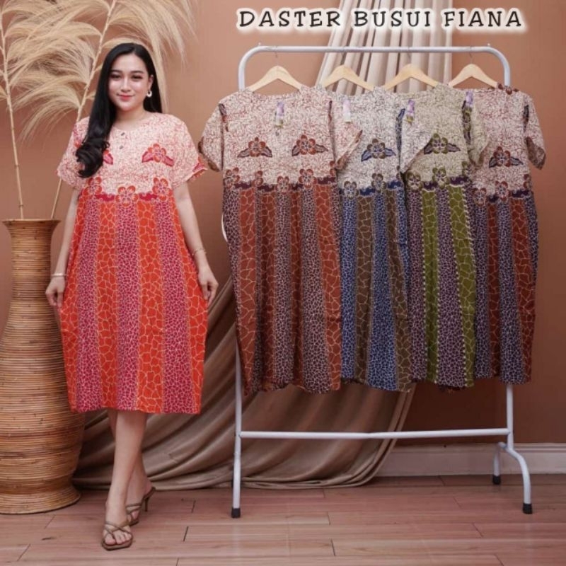 Jual Daster Batik Lengan Pendek - Motif Acak/Random - Daster Rayon ...