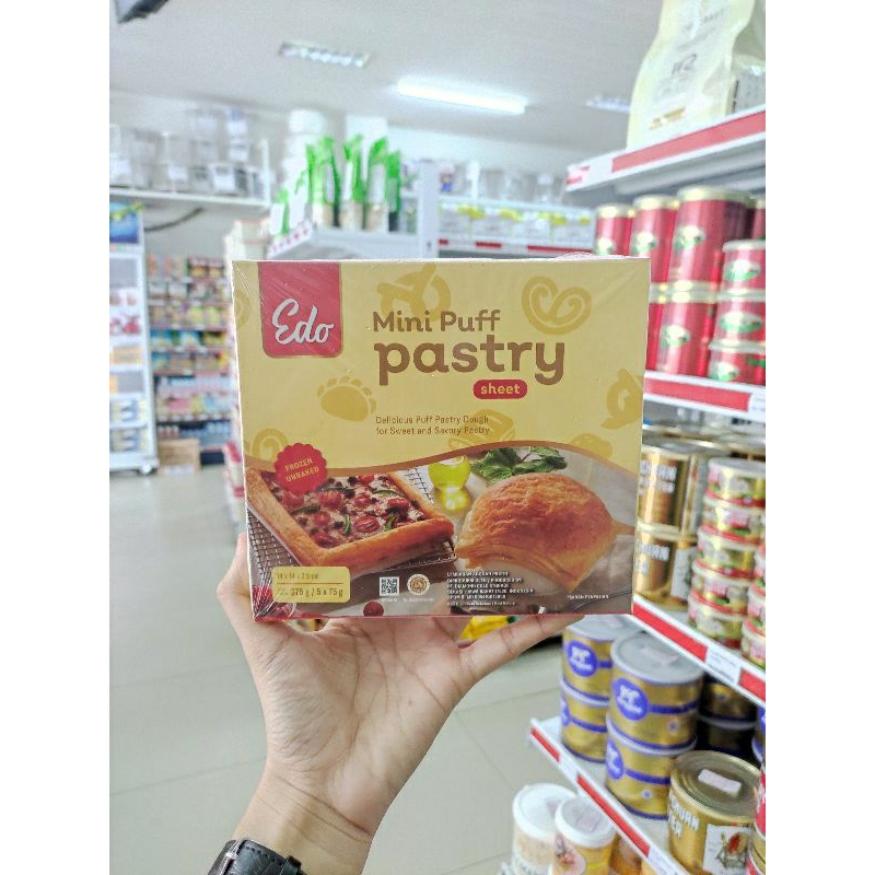 Jual Edo Puff Pastry Mini 375g Instant | Shopee Indonesia