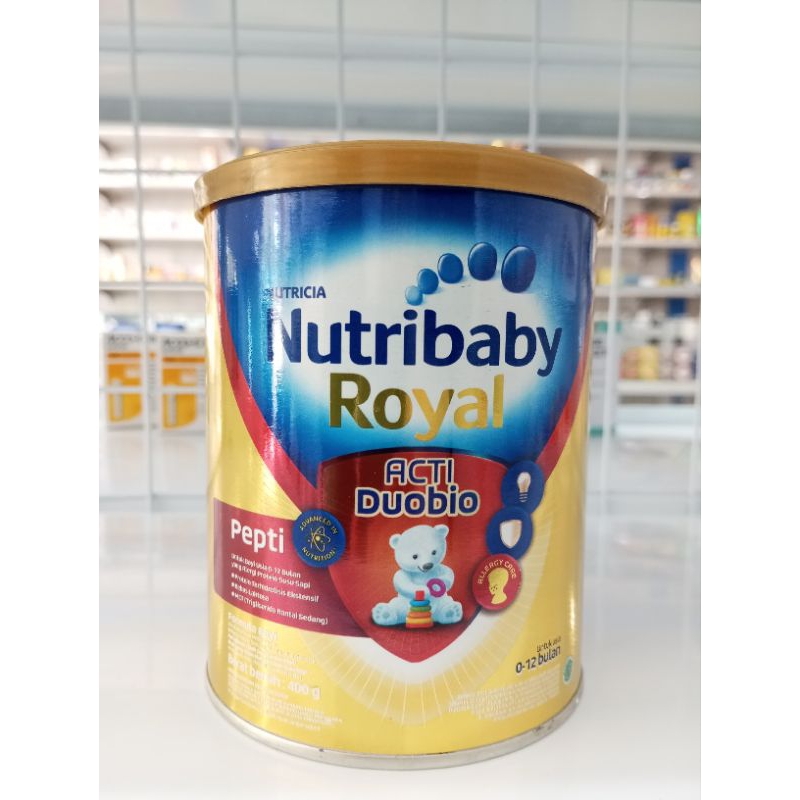 Jual NUTRIBABY ROYAL PEPTI ACTI DUOBIO 400g | Shopee Indonesia Jual NUTRIBABY ROYAL PEPTI ACTI DUOBIO 400g | Shopee Indonesia