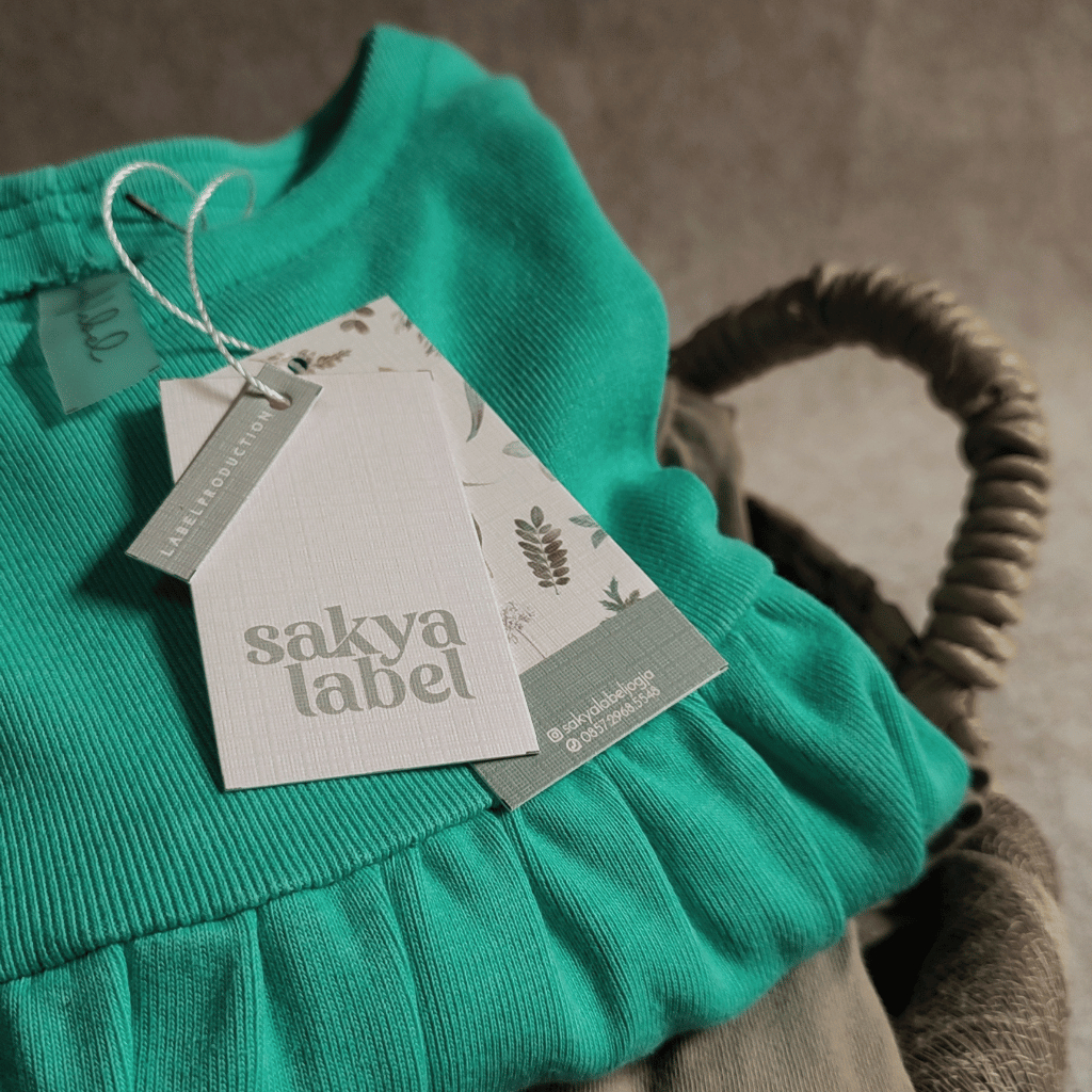Jual Hangtag Linen 3layer Hangtag Baju / Hang Tag Baju / Hang Tag ...