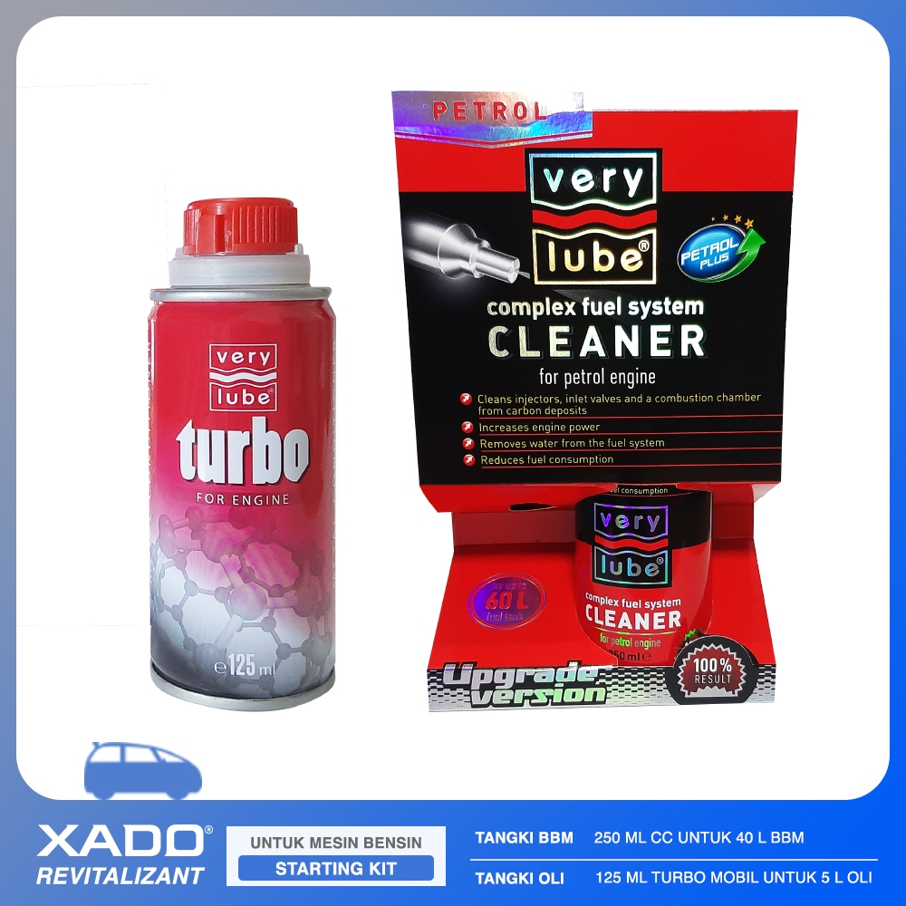 Jual Verylube Turbo Mobil 125 ml + Verylube Complex Fuel System Cleaner ...