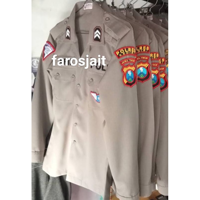 Jual Seragam PDL Polantas kain Superfeel bed timbul | Shopee Indonesia