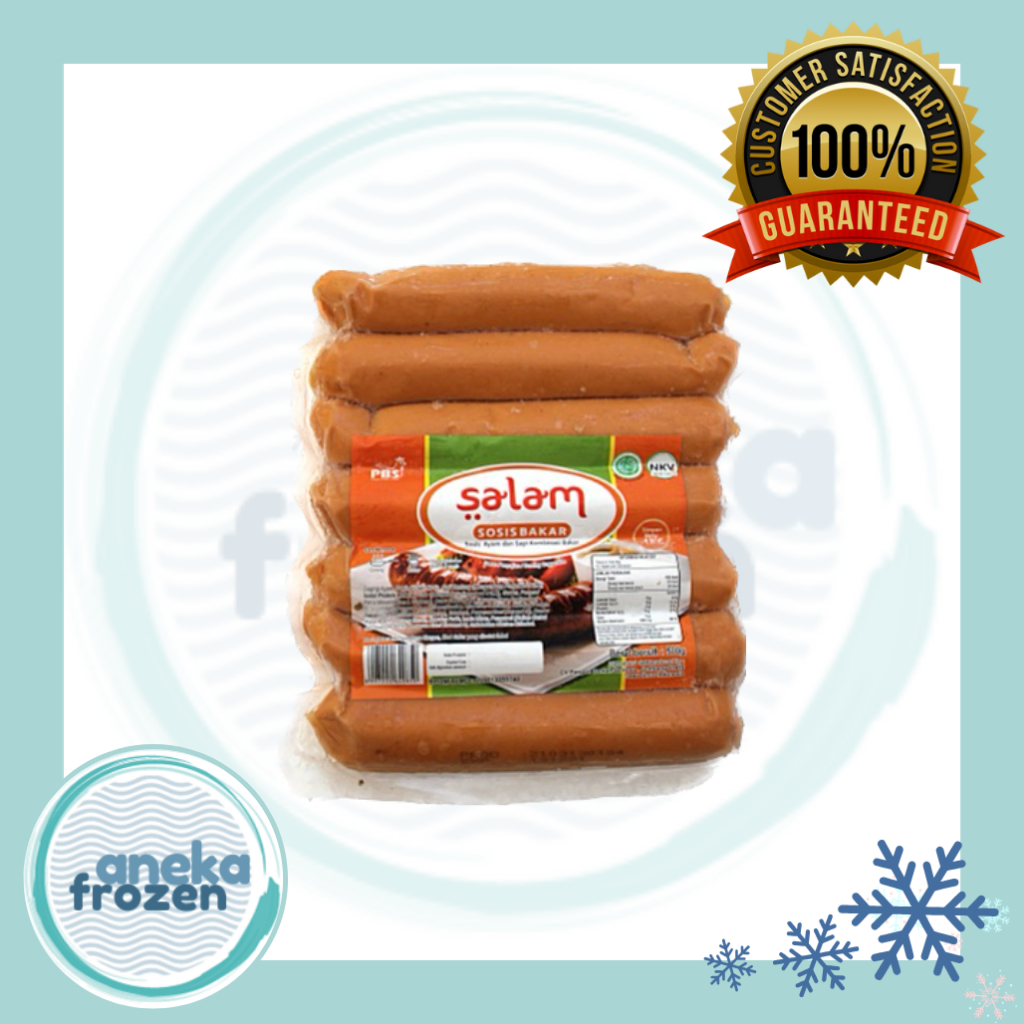Jual salam sosis bakar kombinasi jumbo 500 gram aneka frozen malang ...