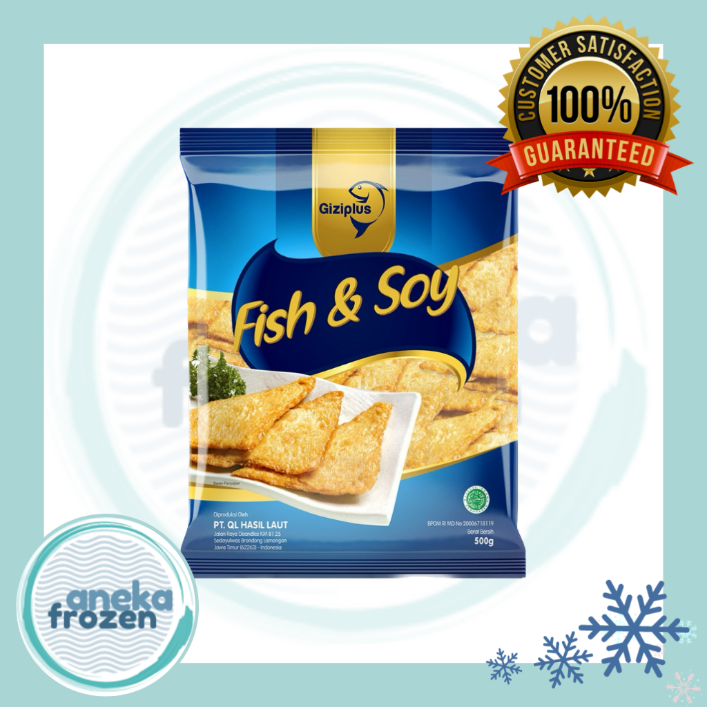 Jual gizi plus fish and soy 500 gram aneka frozen malang | Shopee Indonesia