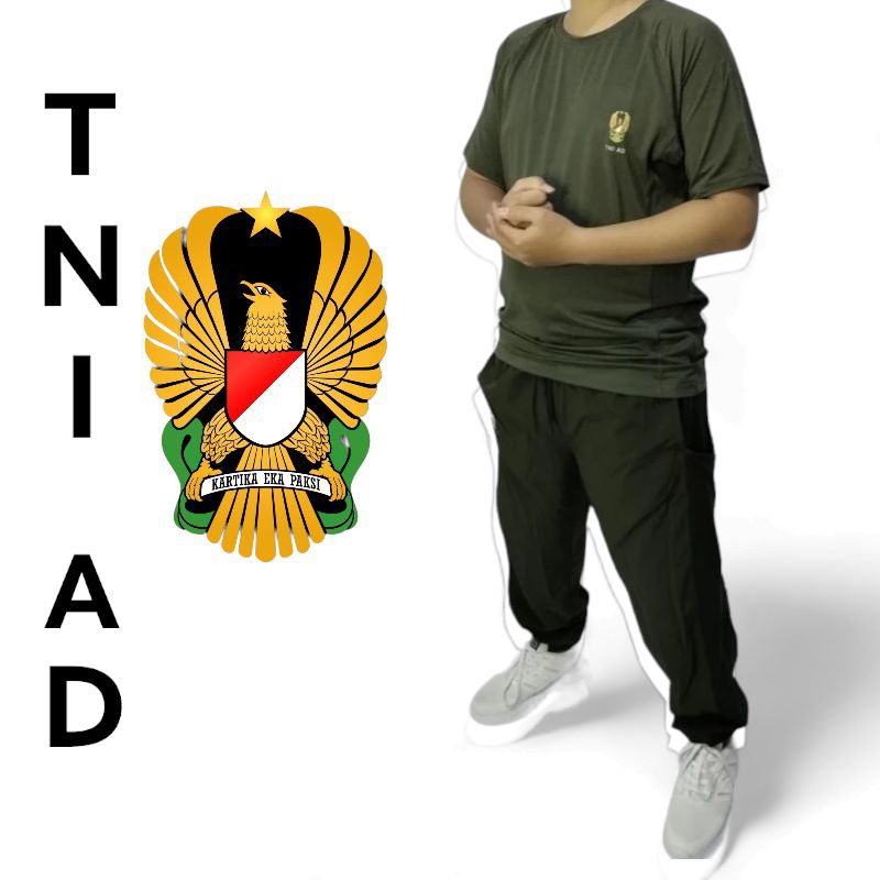 Jual Training Tni Ad Terbaru 1 Set Training Tni Ad Home Industri Kaos Tni Ad Terbaru