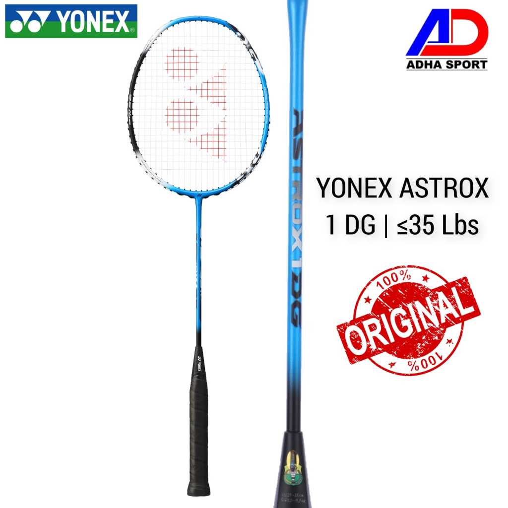 Jual Raket Badminton Yonex Astrox 1DG / 1 DG Blue Black Original ADHA ...