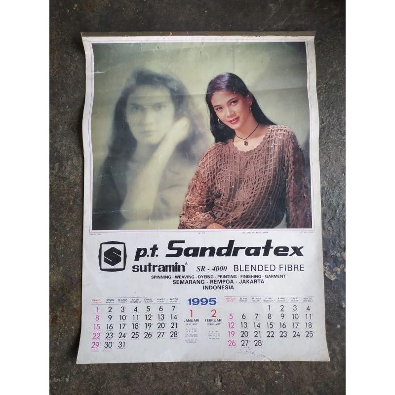 Jual KALENDER TAHUN 1995 | Shopee Indonesia