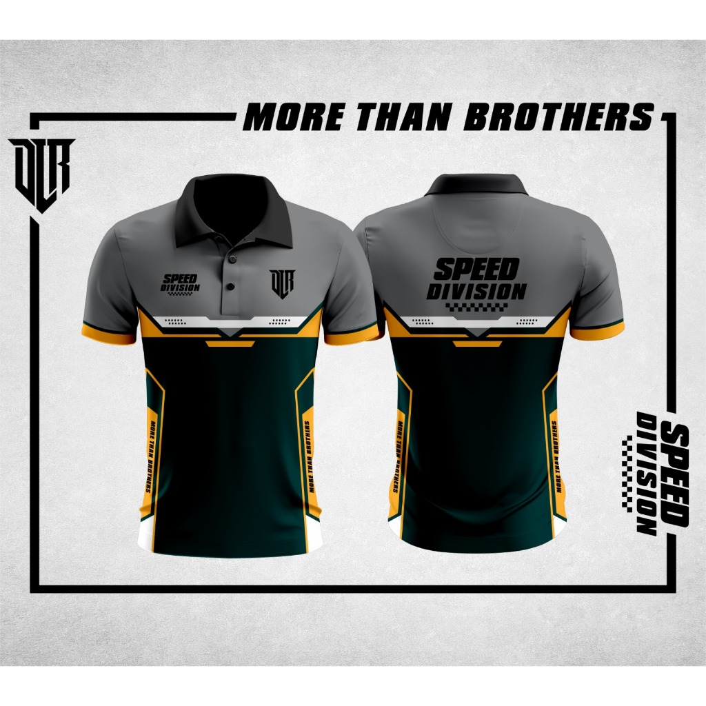Jual Jersey Polo Tshirt DLR Grey | Kaos Trail Baju Motocross Cross ...