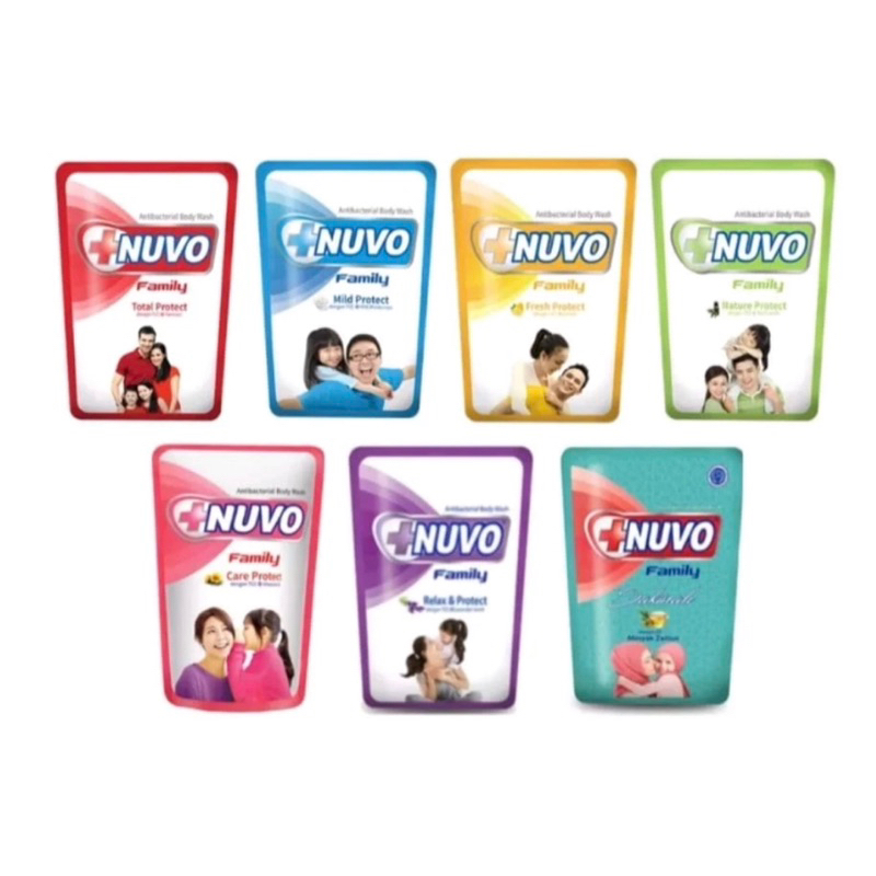 Jual Nuvo family body wash 400 ml | Shopee Indonesia
