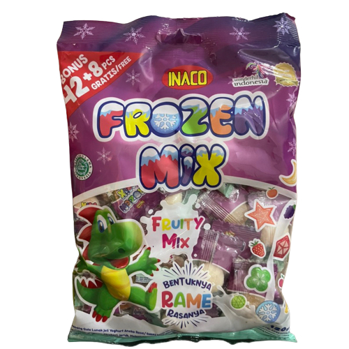 Jual (HOKKY)Permen Aneka Jenis 1 Pack Golia Mentos Fox Kiss Panda ...