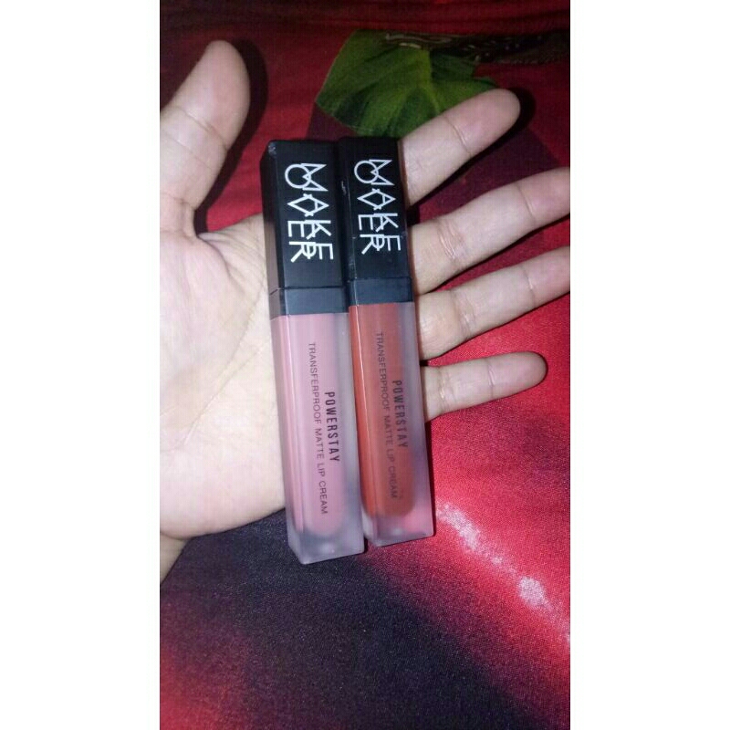 Jual Preloved MakeOver Powerstay Transferproof Matte Lip Cream 7g ...