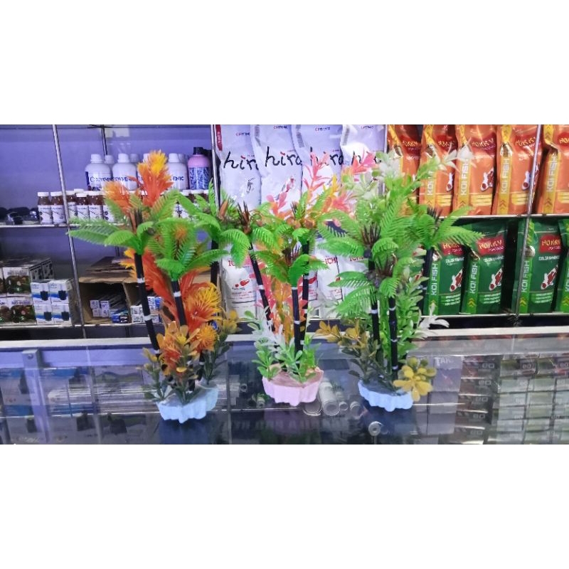 Jual pohon kelapa mainan untuk aquarium | Shopee Indonesia