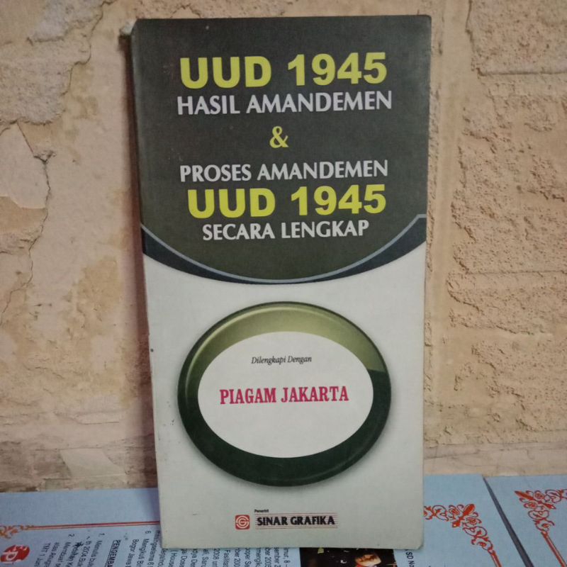 Jual Buku Saku Uud 1945 Hasil Amandemen Dan Proses Amandemen Uud 1945 Secara Lengkap Shopee 