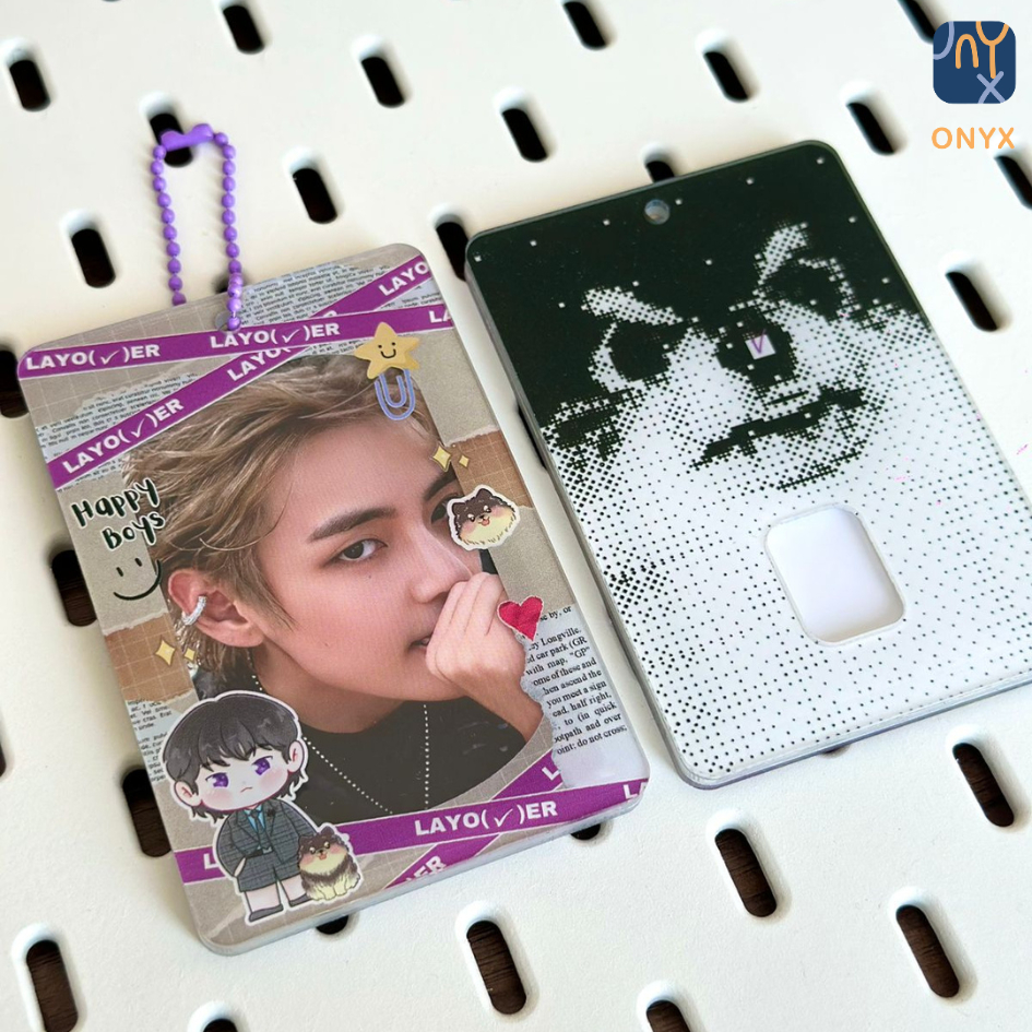 Jual ACRYLIC PHOTOCARD PC HOLDER V LAYOVER | Shopee Indonesia