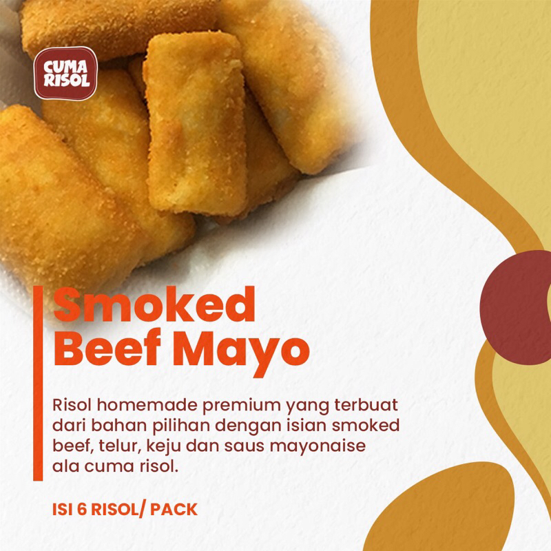 Jual Risoles Risol Frozen Smoked Beef Mayo Chicken Blackpepper Choco ...