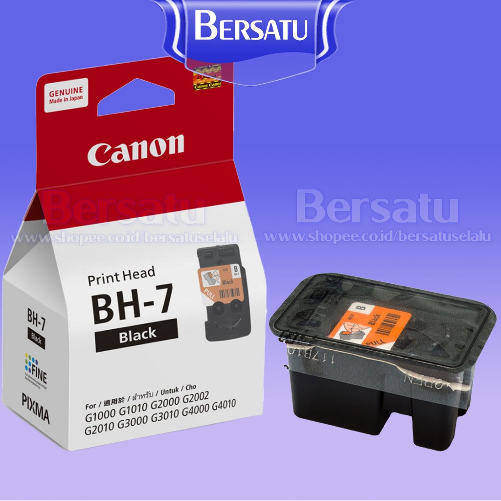 Jual Canon BH7 CH7 Print Head Cartridge BH-7 Black Catridge Original ...